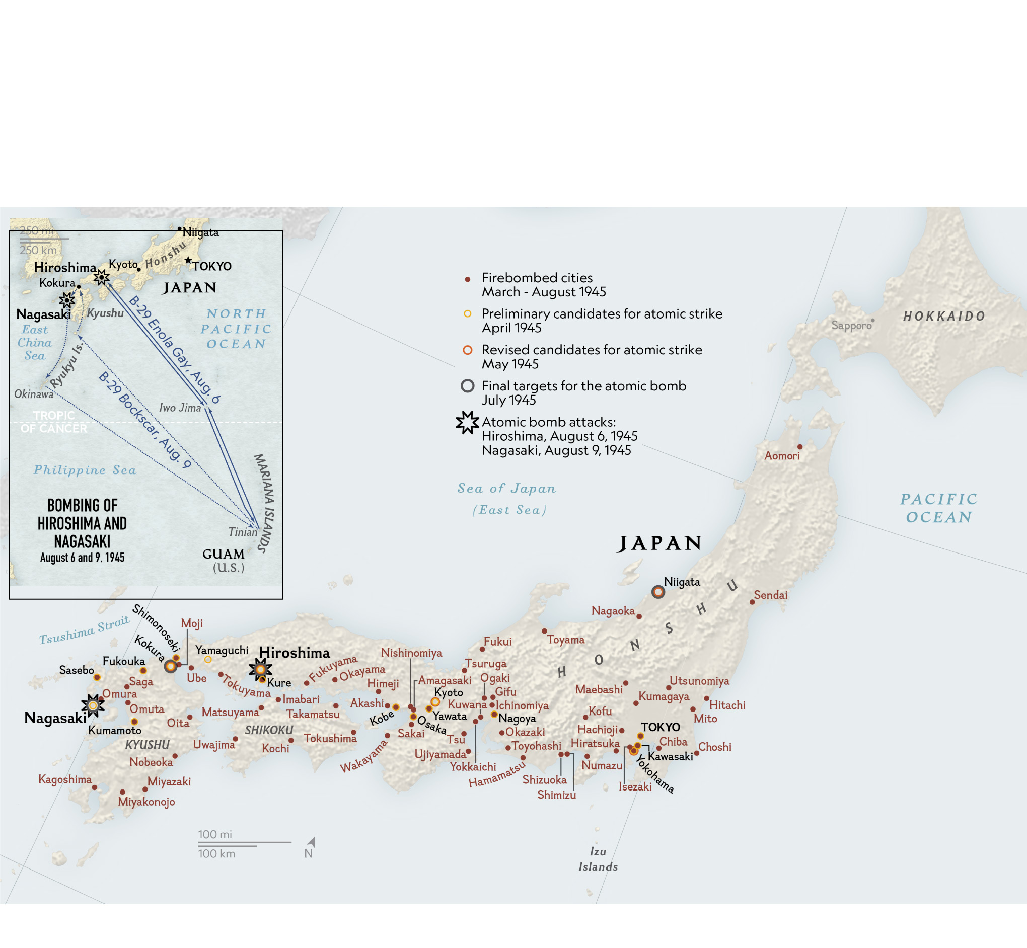 Did the U.S. plan to drop more than two atomic bombs on Japan?